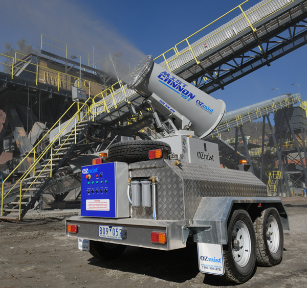 T45AU Fog Cannon Dust Suppression – OZmist