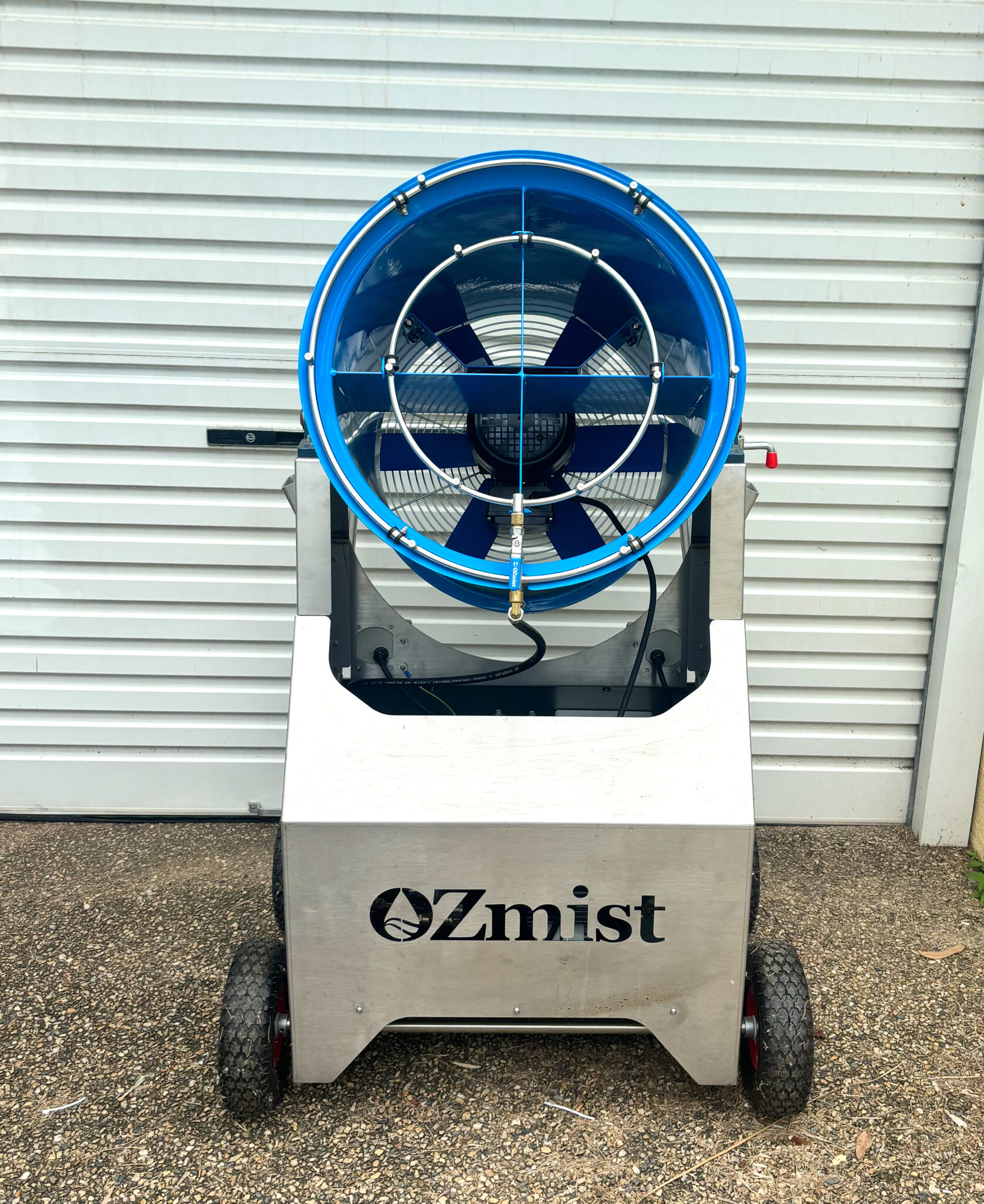 OZmist M20T Product Launch, IBC Mounted Fog Cannon Turntable for Summer ...