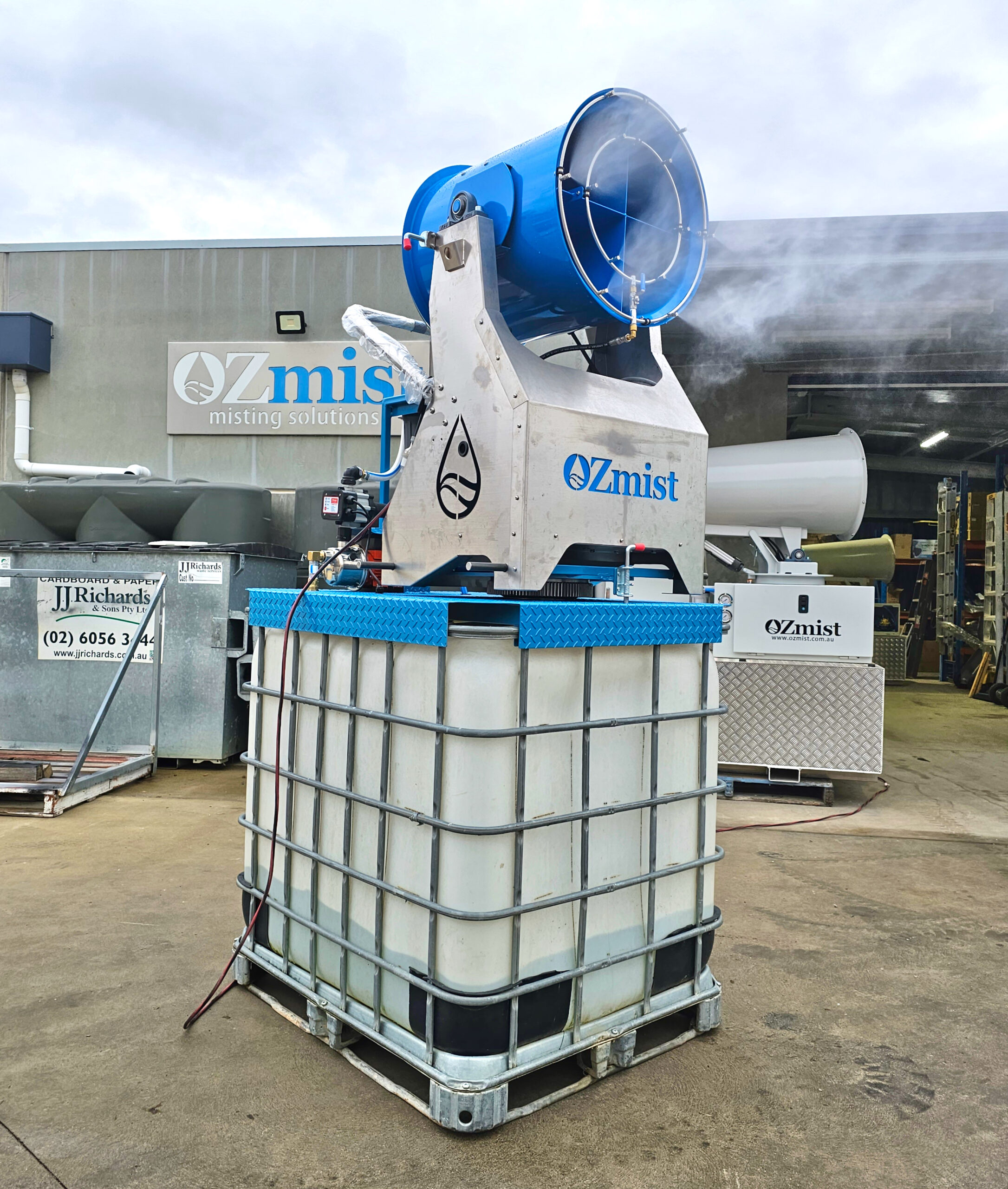 M20AU Fog Cannon | Mini Cannon – OZmist