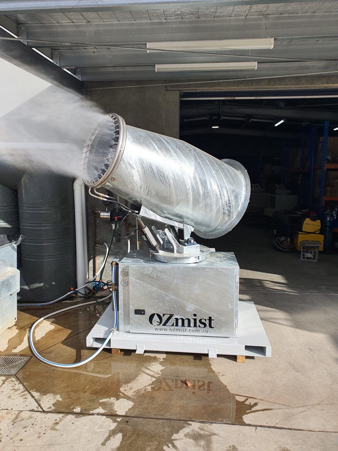 T45AU Fog Cannon Dust Suppression – OZmist