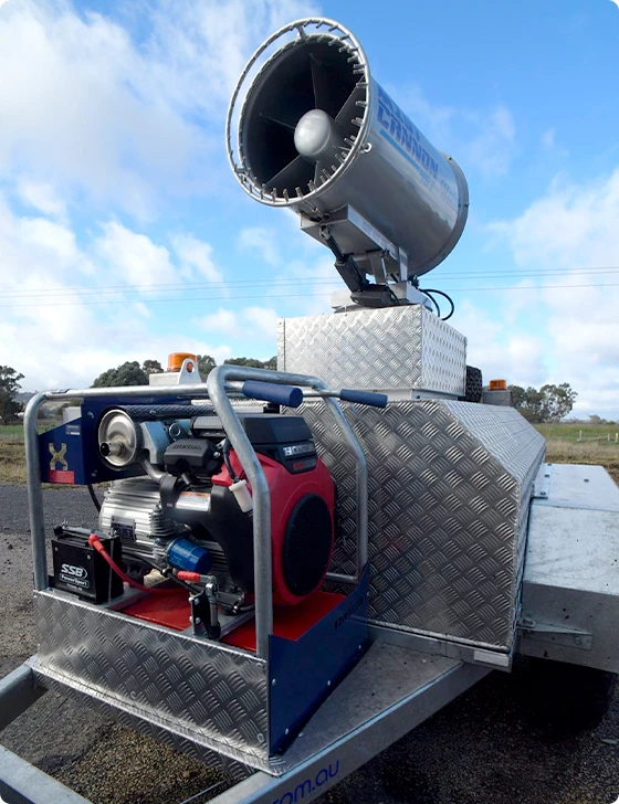 Dust Suppression System | Dust Suppression – OZmist