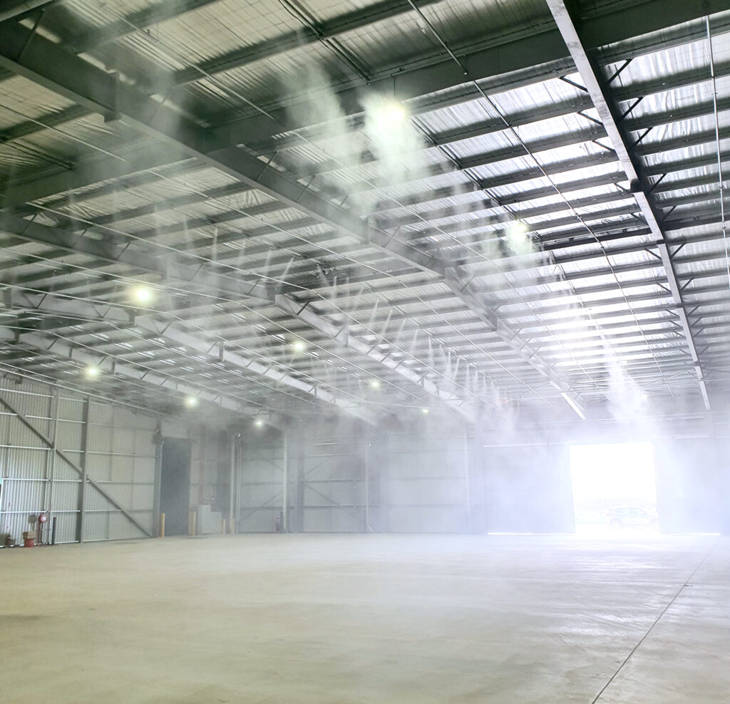 Warehouse Factory Cooling Systems | Beat The Heat | OZmist