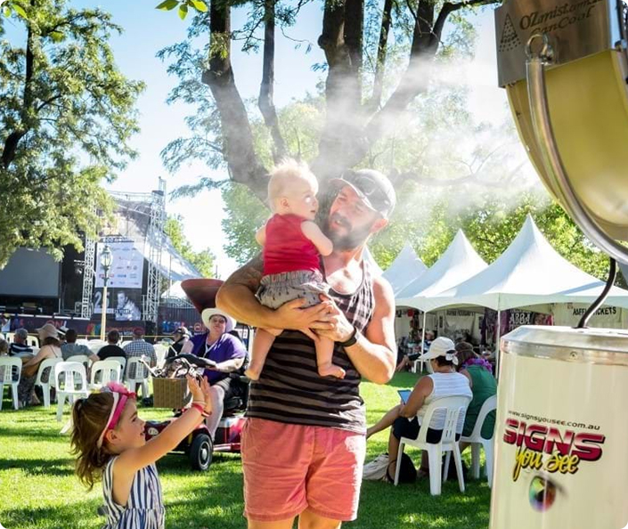Public Events | Misting and Cooling Solutions for Outdoor Events
