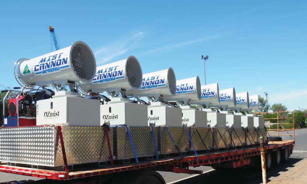 Dust Suppression System, Fog Cannon, Worksite Safety