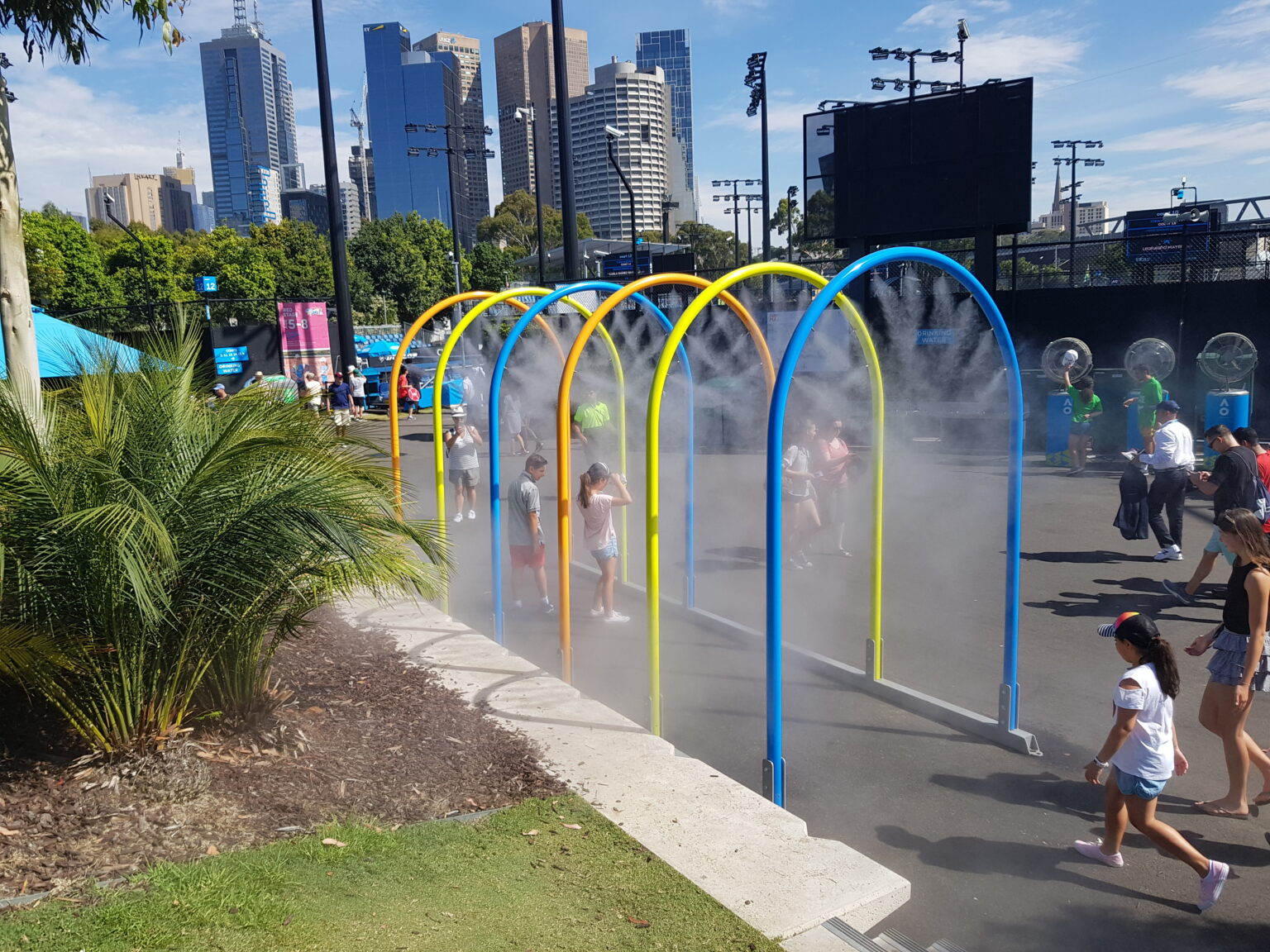 CanCool Outdoor Event Misting Fans | Event Fans | OZmist