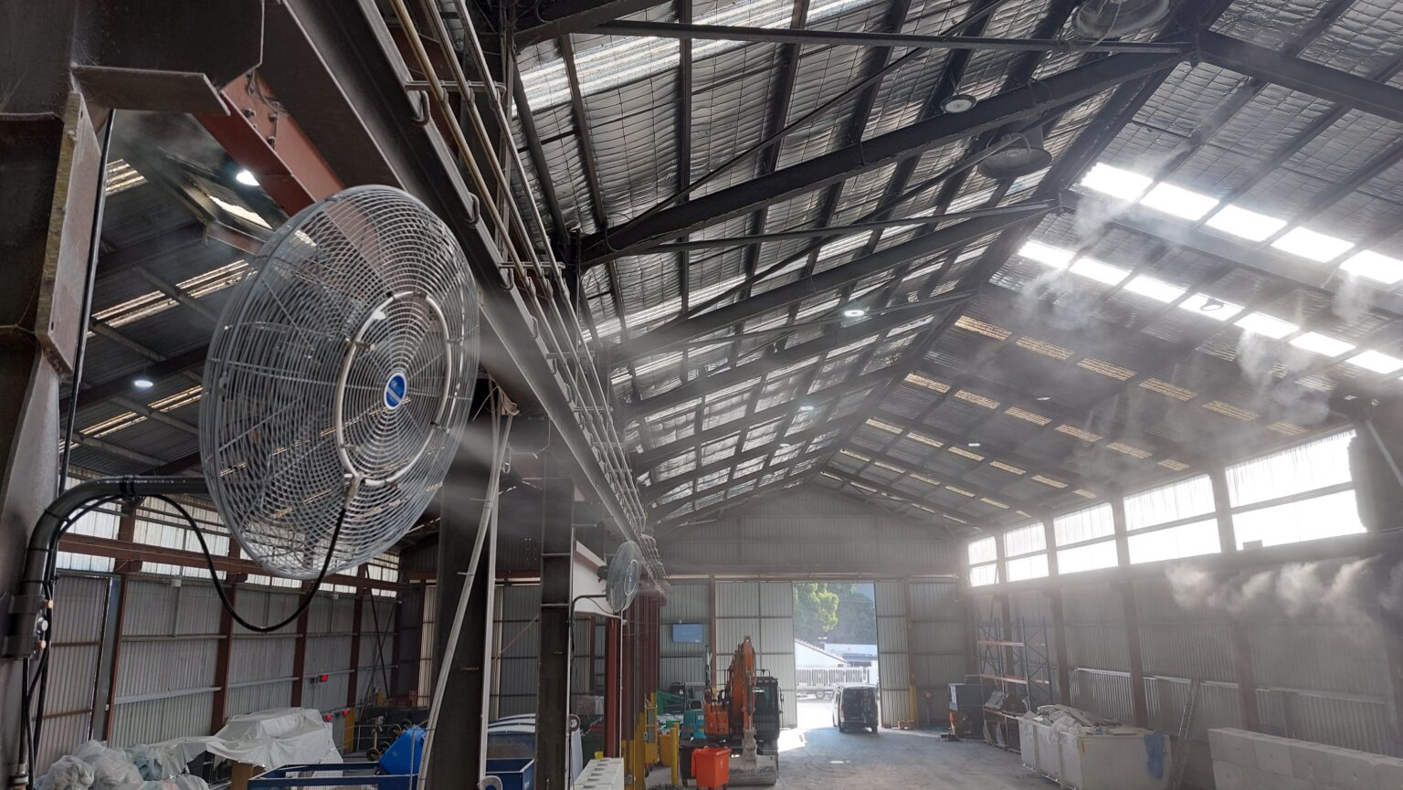 Warehouse Factory Cooling Systems | Beat The Heat | OZmist
