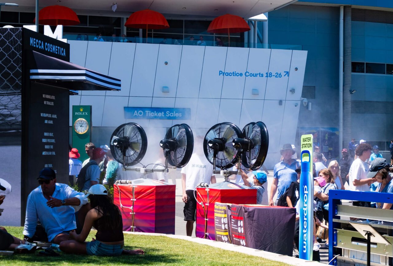 CanCool Event Misting Fans | OZmist